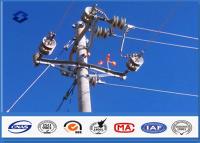China Q355 Material Steel Utility Pole for Transmission and Distribution Line for sale