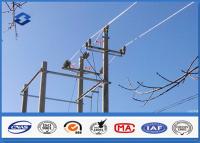 China Q355 Material Steel Utility Pole for Transmission and Distribution Line for sale