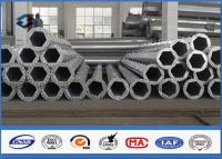 China 7M ~ 15M Steel Tubular Structures Electric Power Pole Polygonal shppe Low Voltage for sale