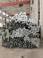 China 25ft 3mm Thick Galvanized Steel Pole Q345 Hot Dip With Package for sale