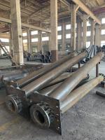 China Q235 Hot Dip Galvanized Steel Frame 11m Height For Transformer Substation for sale
