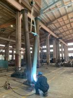 China Q235 Hot Dip Galvanized Steel Frame 11m Height For Transformer Substation for sale