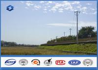 China Low Voltage Single Circult Electric Steel Power Pole with Hot Dip Galvanization for sale