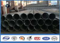 China Dodecagonal Electric Power Industrial Light Steel Poles with Bituminous Painting Protection for sale