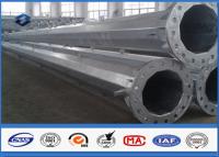 China HDG Electrical Tubular Steel Pole High strength low alloy structural steels for sale