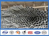 China Galvanized Electric Steel Power Transmission Poles 9M 12M 14M 4kN 5kN 8kN Load for sale