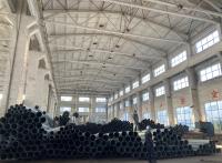 China 10.5M 5kN Load Dominican Steel Utility Pole Octagonal Galvanized Black Tar Painting for sale