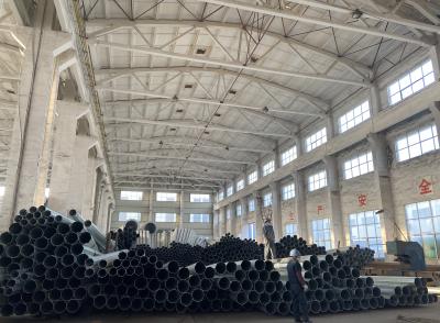 China 10.5M 5kN Load Dominican Steel Utility Pole Octagonal Galvanized Black Tar Painting for sale