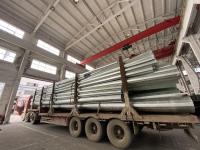 China 30FT Zinc Electric Steel Distribution Pole 3mm Hot Dip Galvanized for sale