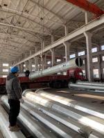 China Q355 Hot Dip Galvanized Steel Pole 18.2M Dodecagonal Thickness 8mm for sale