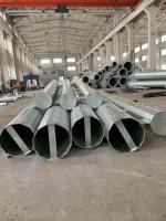 China Hot Dip Galvanized Dodecagonal Steel Pole Q355 18.2M With Anchor Bolt System for sale