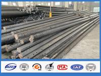 China Hot Dip Galvanized Steel Polygonal Electrical Power Suspension Pole for sale