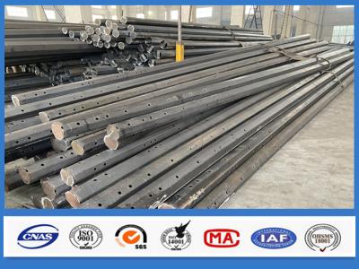 China 35FT Galvanized Metal Steel Pole 355Mpa Tensile Strength 3.0mm Thickness for sale
