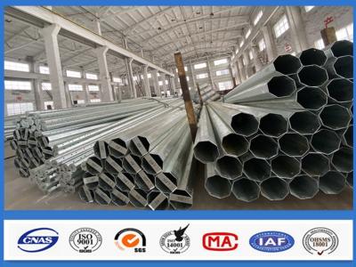 China High Tensile Strength Electric Steel Pole 355Mpa With Corrosion Resistance And Durability for sale