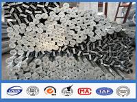 China 25FT 2.5mm Galvanized Steel Pole With Long Lasting For All Weather Use for sale