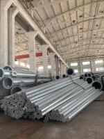 China Q345 Hot Dip Electrical Galvanized Power Pole 40ft Octagonal 3mm Thickness 15kv for sale