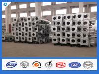China 500mm Base Plate 7M 8M 9M 10M Octagonal Glavanized Electric Steel Pole for sale