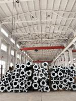 China Electric Angle Power Steel Pole with 110KV Double Circuits Hot Dip Galvanized for sale