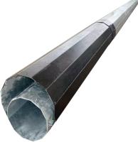 China Galvanized Electrical Transmission Steel Pole 5mm Thick Q460 Dodecagonal 90FT for sale