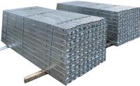 China Q235 Galvanized Rectangular Steel Pole Hot Dip 8FT Crossarm Steel Cross Arm for sale