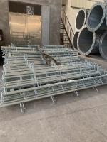 China Hot Dip Galvanized Steel Utility Pole Tubular Climbing Ladder For Power Transmission Steel for sale