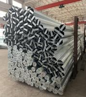 China 25FT Octagonal Hot Galvanized Steel Utility Pole For Electrical supply for sale