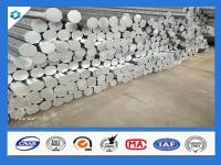 China 35FT 3mm Thick Q345 500kgf Load Galvanized Octagonal Steel Pole for sale