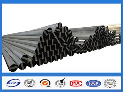 China Astm A36 500kgf Design Load 30ft 10.67m Galvanized Steel Pole for sale