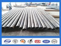 China 25ft 30ft 35ft 40ft 3mm thick Octagonal Q345 Hot Dip Galvanized Pole for sale