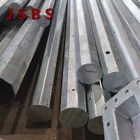 China 45FT Q355 4mm Thick Philippines Nea Standard Galvanized Electric Steel Power Poles for sale