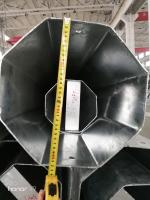 China 30ft 40ft Octagon Shape Galvanized Pole For Electricity Transmission Line for sale