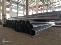 China 30ft 40ft Octagon Shape Galvanized Pole For Electricity Transmission Line for sale