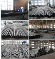 China 30ft 40ft Octagon Shape Galvanized Pole For Electricity Transmission Line for sale