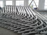 China 3mm Wall thickness steel street light pole , metal light pole 25 years Service life for sale
