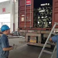 China 35FT High Electrical Power Pole , Electric Utility Pole For Transmission for sale