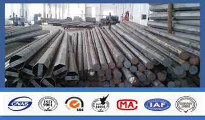China Philippines Nea Standard 25FT 30FT 35FT 40FT 45FT Octagonal Distribution Electric Steel Pole for sale