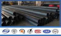 China Philippines 15KV 25FT-45FT 69KV 750KGF Load Power Transmission Hot Dip Galvanized Octagonal Steel Poles for sale