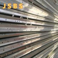 China Electric Power Transmission Steel Utility Poles Customized Color For 3mm Thickness for sale