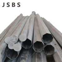 China 25FT-45FT Philippines Octagonal Hot Dip Galvanized Electrical Power Steel Poles for sale