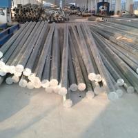 China Transmission Line 30ft High 3mm Thickness Steel Utility Poles for sale