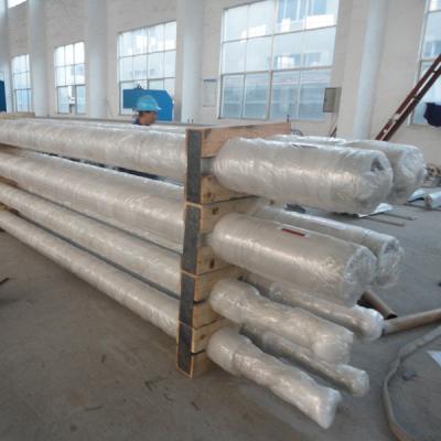 China 40FT Q345 Material Galvanized Octagonal Electric Steel Power Pole for sale