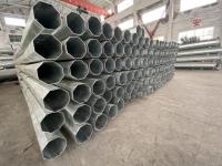 China 35FT High Electrical Power Pole , Electric Utility Pole For Transmission for sale