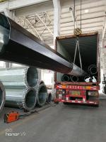 China 69kv Dodecagonal Power Transmission Pole with Bituminous Paniting NEA Standard for sale