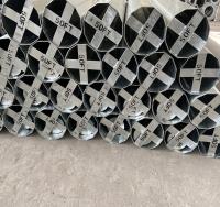 China 50ft Length Q345 Electric Power Transmission Pole Burial Type 2 Section for sale