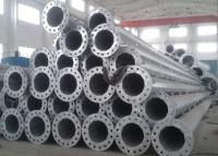 China Q345 Q420 Q460 Hot dip Galvanized Electric Power Tranmission Steel Pole for sale