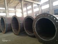 China Polygonal / Conical shape high mast lighting poles , Stadium Light Pole 24 mm Bolt diameter for sale