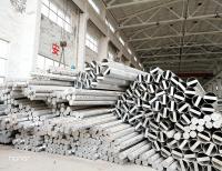 China 35Ft 3mm Thick Q345 Galvanized Octagonal Pole with asphalt coating for sale