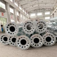 China 13m Double Circuit Hot Dip Galvanized Steel Tubular Pole for sale