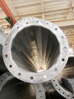 China Q460 Steel Hot Dip Galvanized 110kv Polygonal Pole for sale