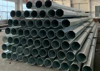 China Hot Dip Galvanized Steel Pole Philippines 45FT Distribution Pole Q355 Octagonal for sale